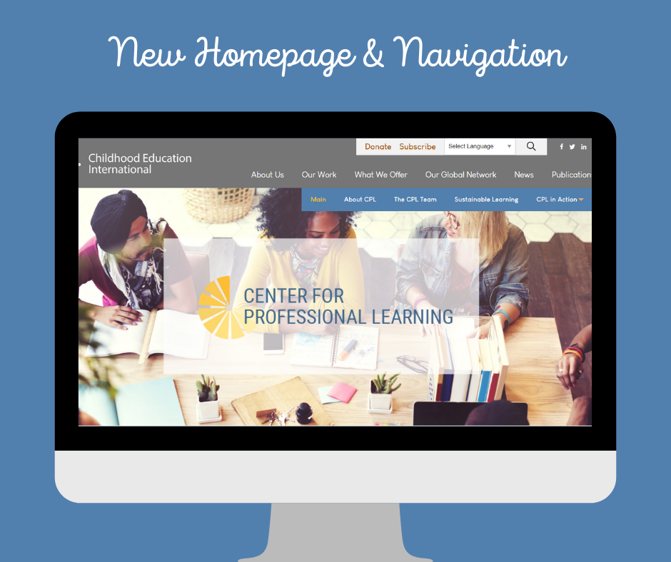 A New Beginning for the Center for Professional Learning - Childhood ...